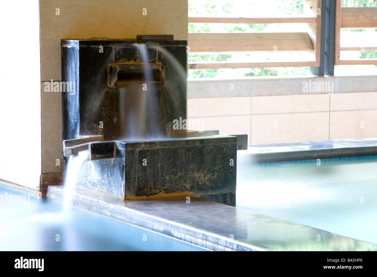 Hot spring pool Stock Photo - Alamy