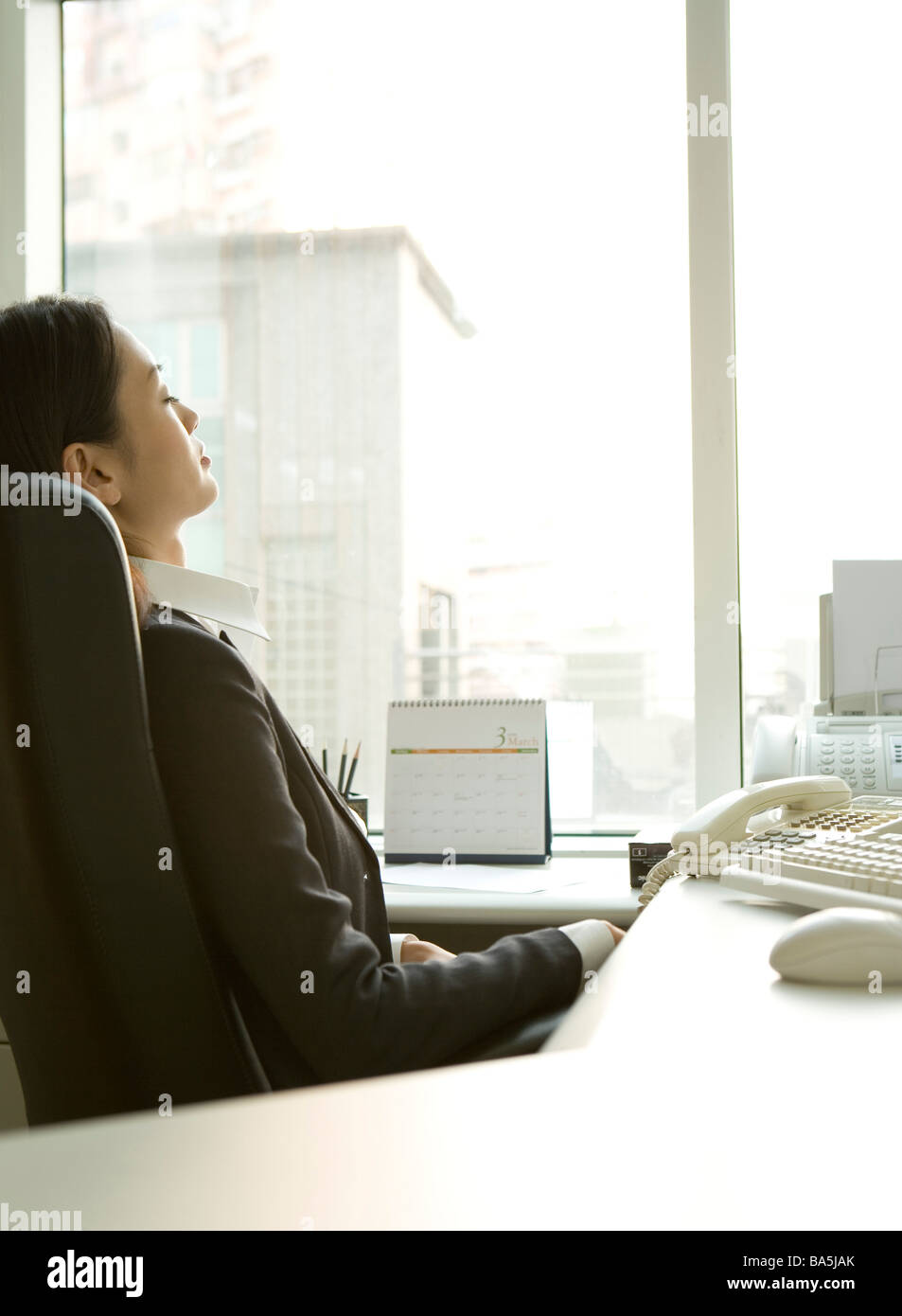 Fax machine sitting on table hi-res stock photography and images - Alamy