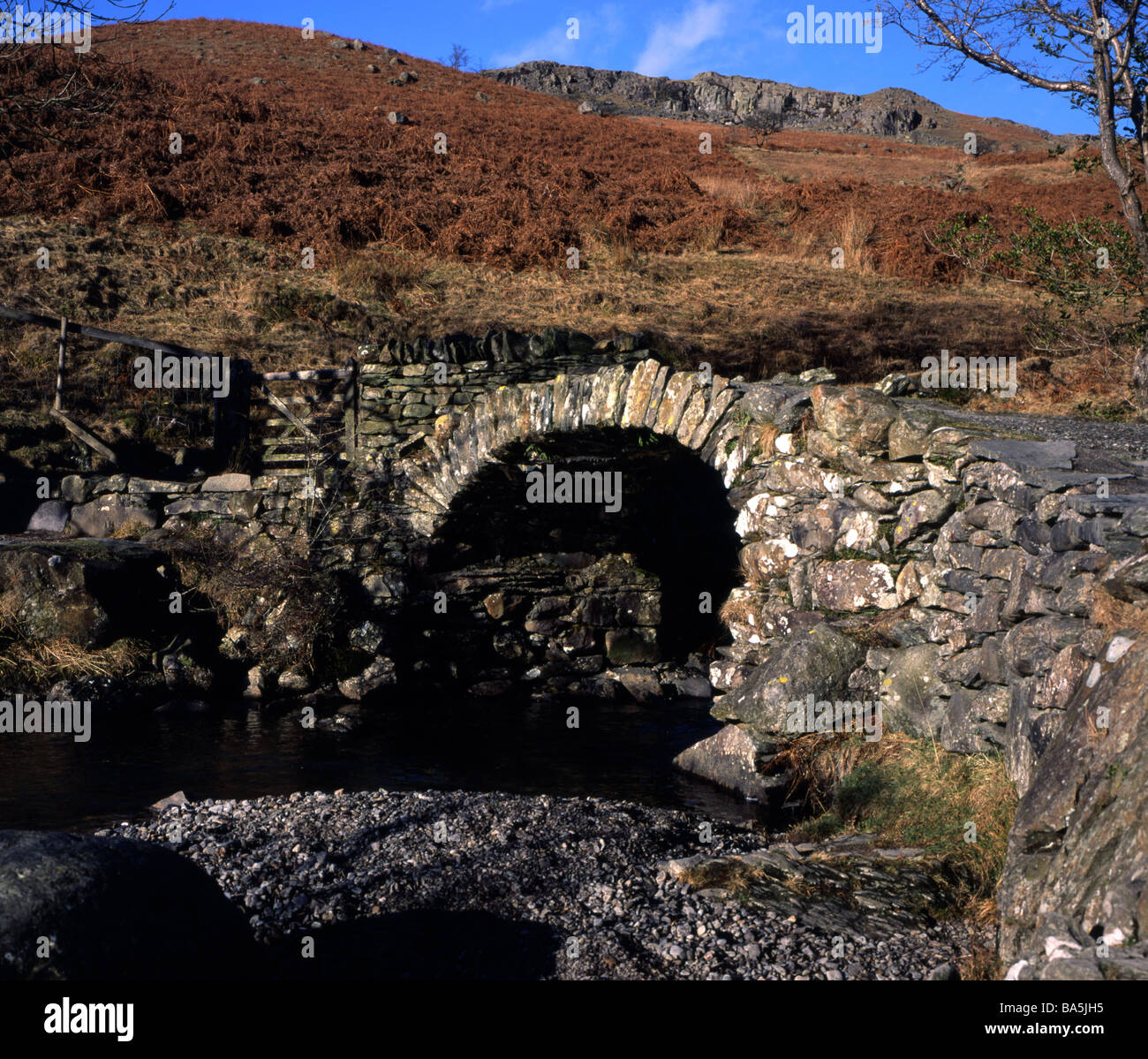 High Sweden Bridge, Low Pike, Fairfield Horseshoe, Ambleside, Lake ...