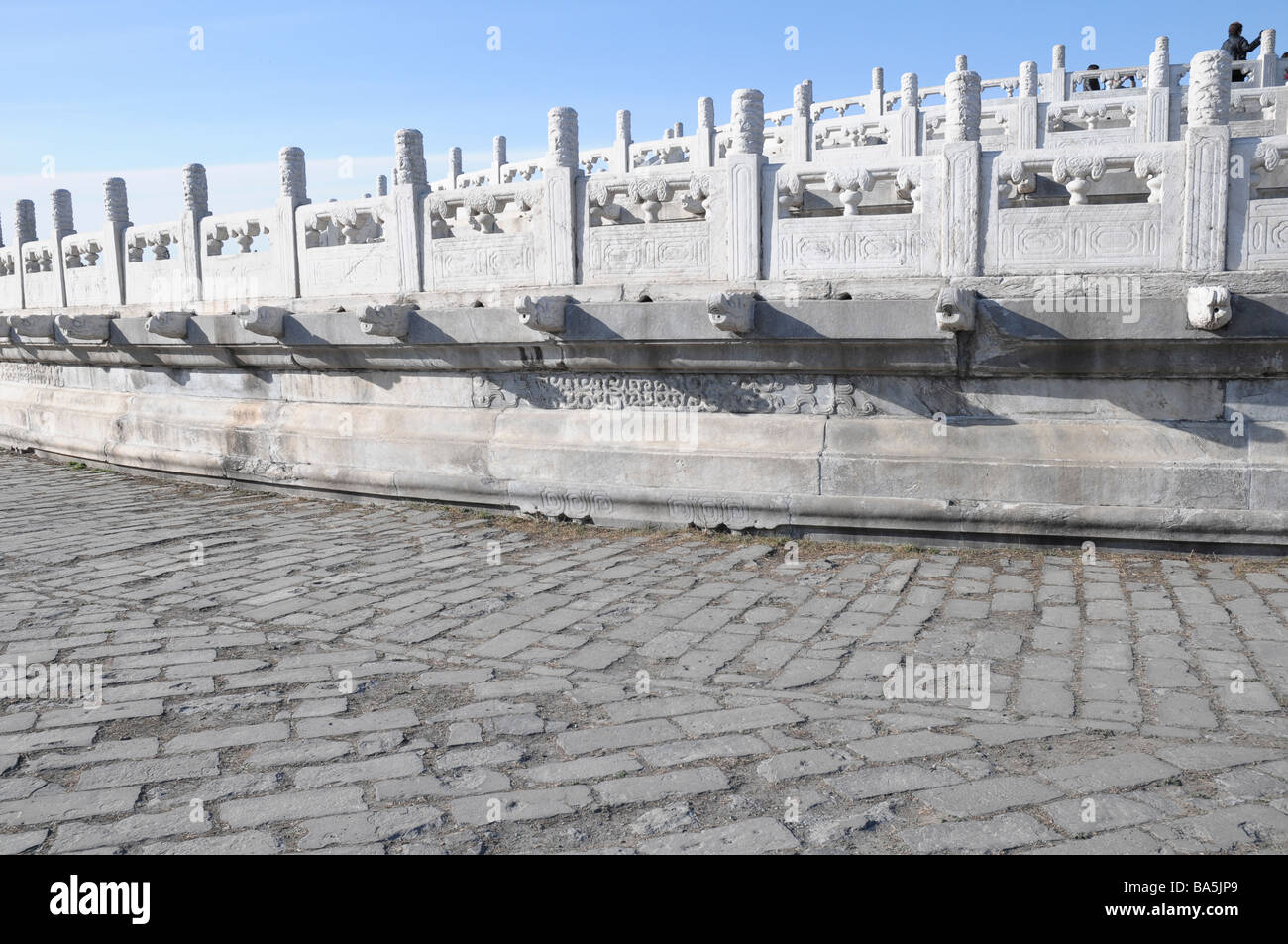 The Round Altar (Yuan Qiu Yuanqiu) at The Temple of Heaven (or Altar of ...