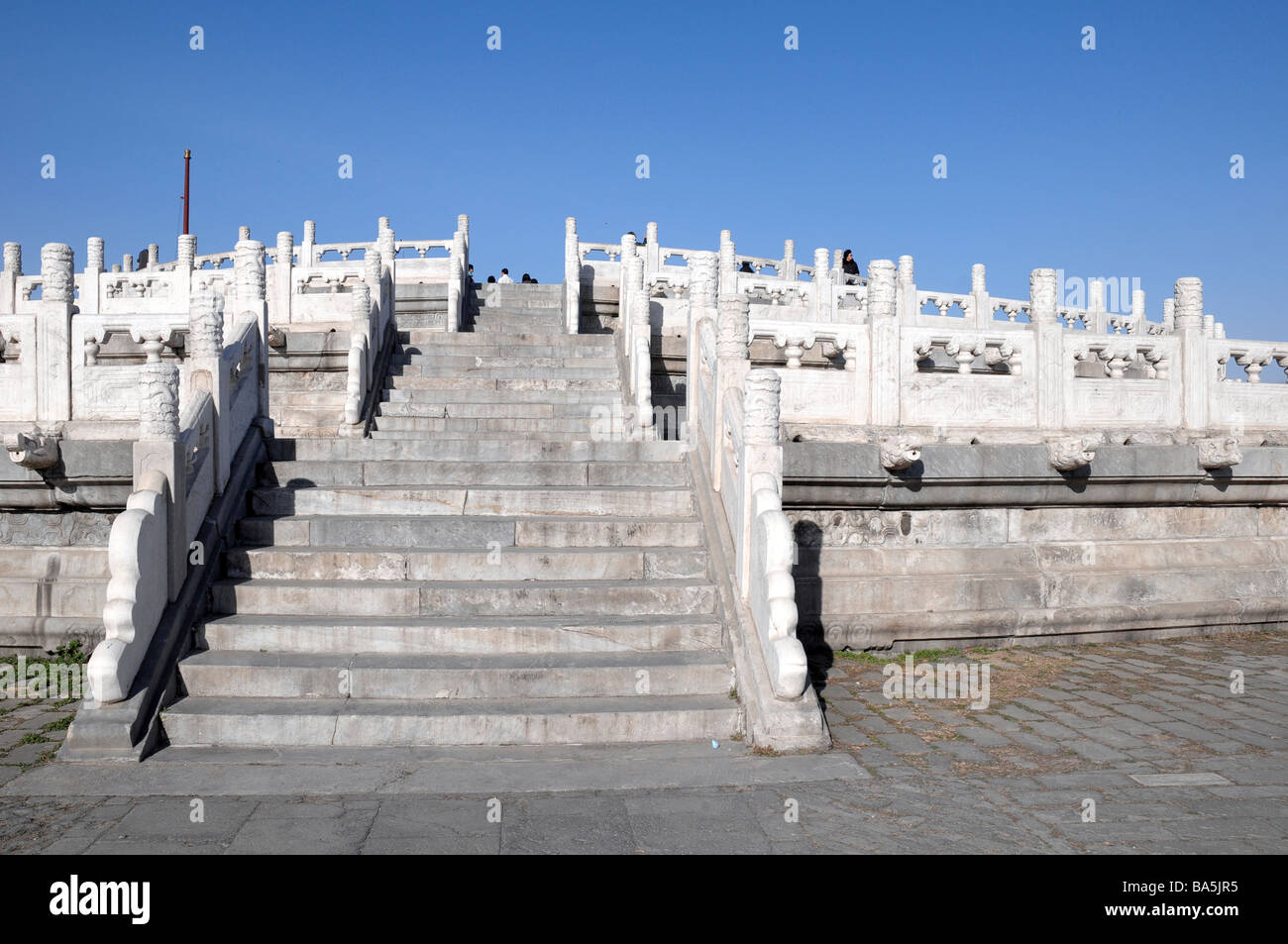 The Round Altar (Yuan Qiu Yuanqiu) at The Temple of Heaven (or Altar of ...