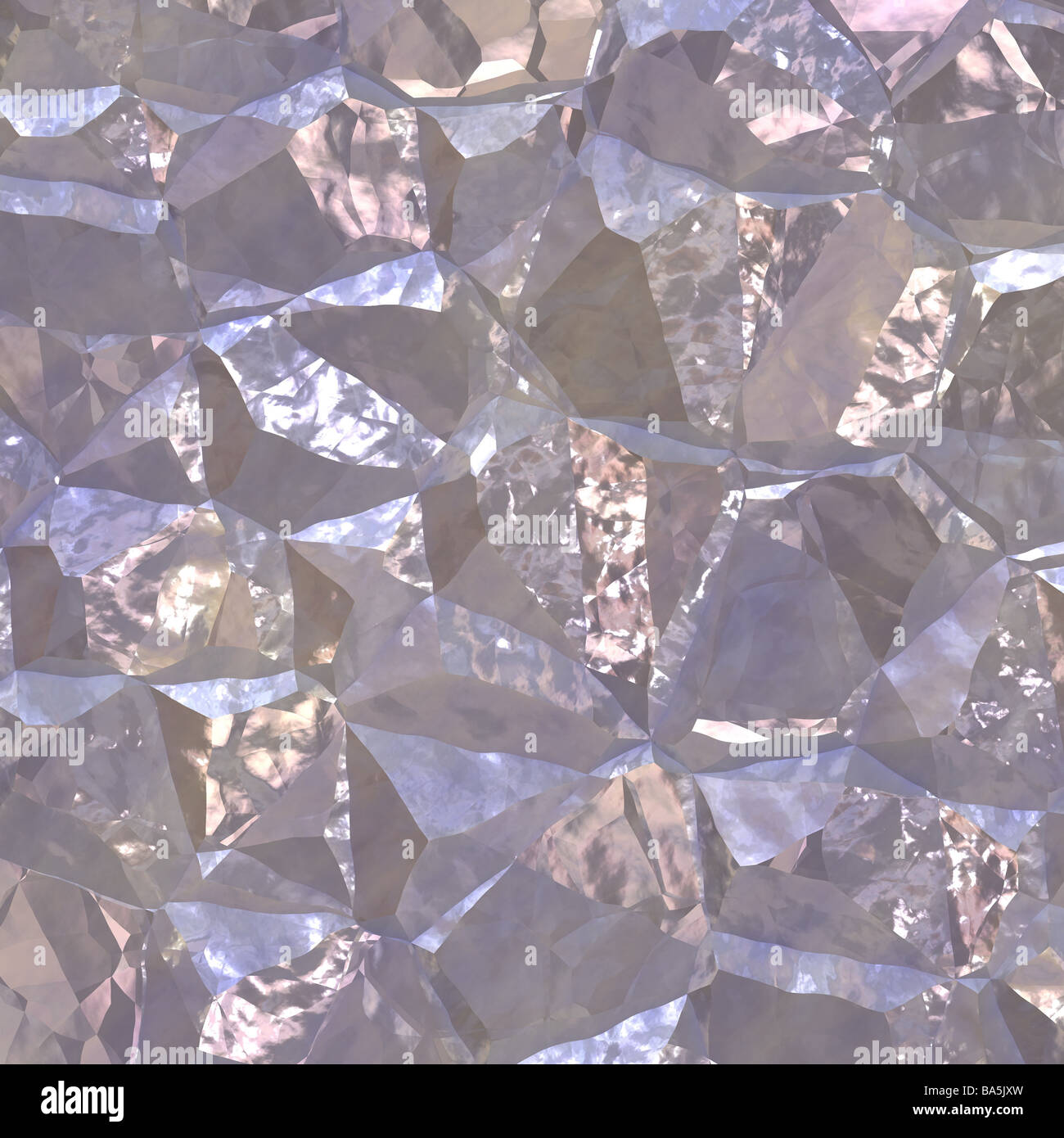 Crystalline mineral and metal shiny faceted ore deposits Stock Photo ...