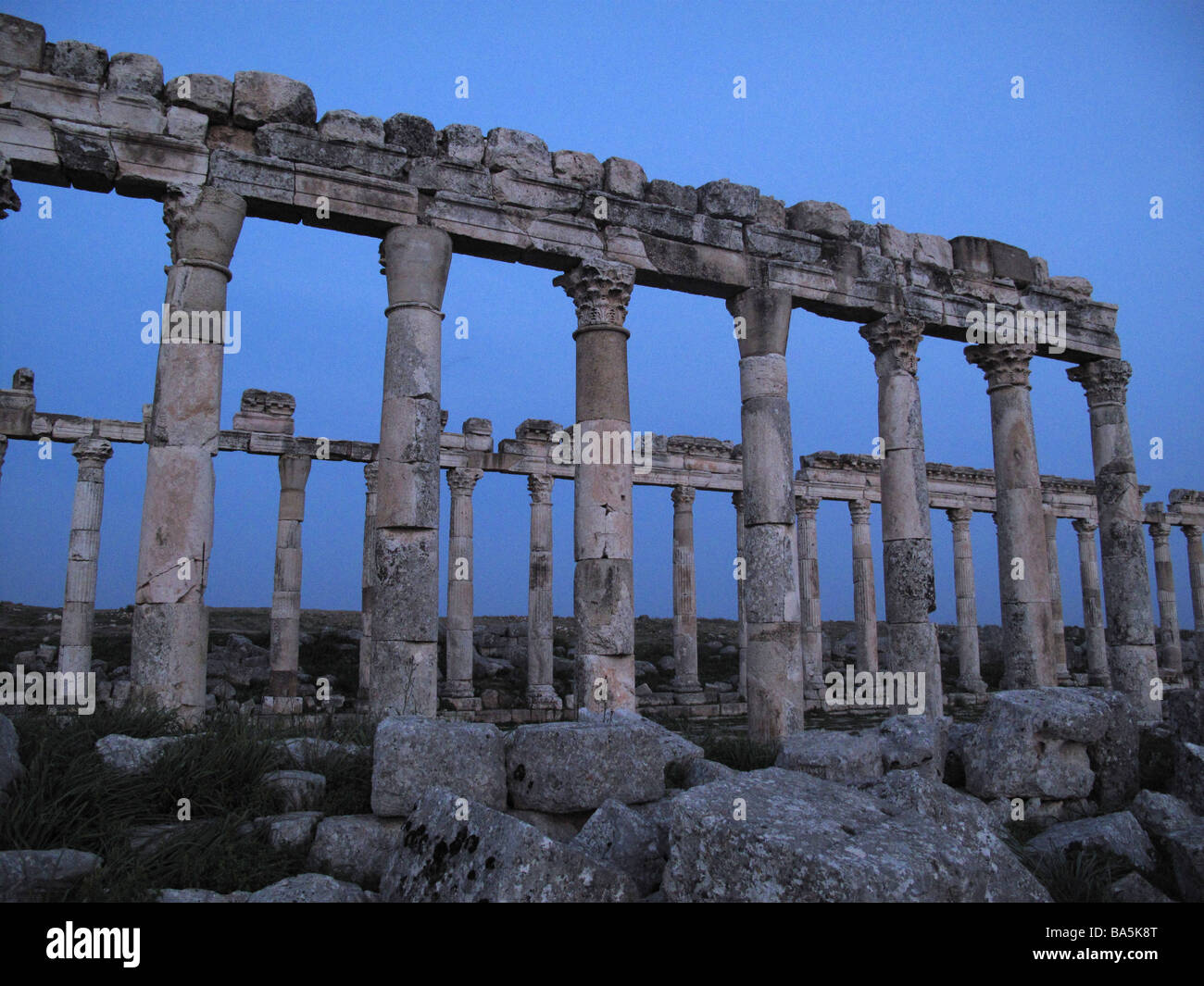 Roman ruins of Apamea SYRIA Ruinas romanas de Afamia SIRIA Apameia ...