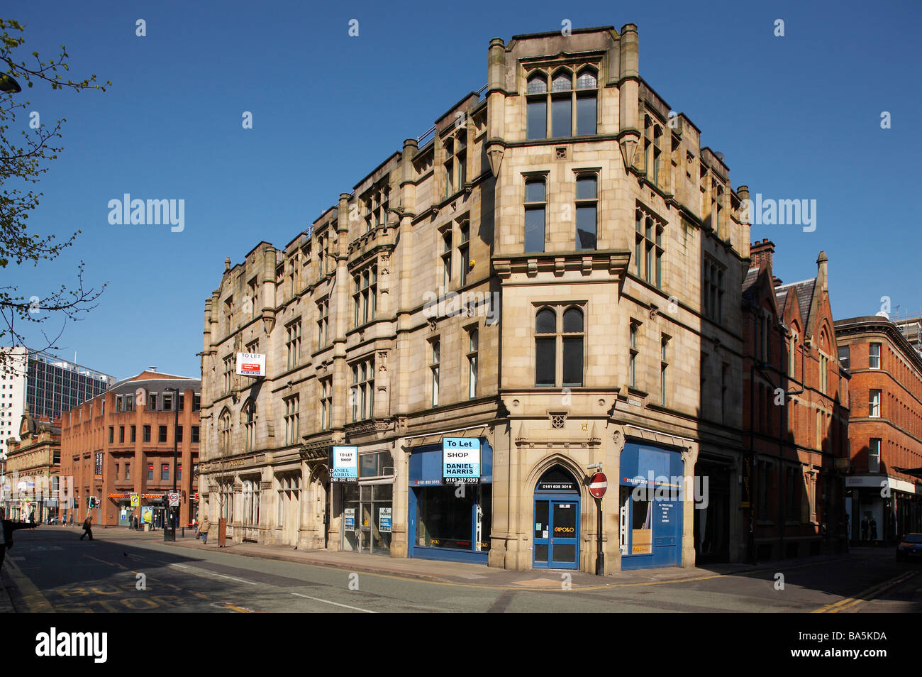 Queens Chambers in Manchester UK Stock Photo - Alamy