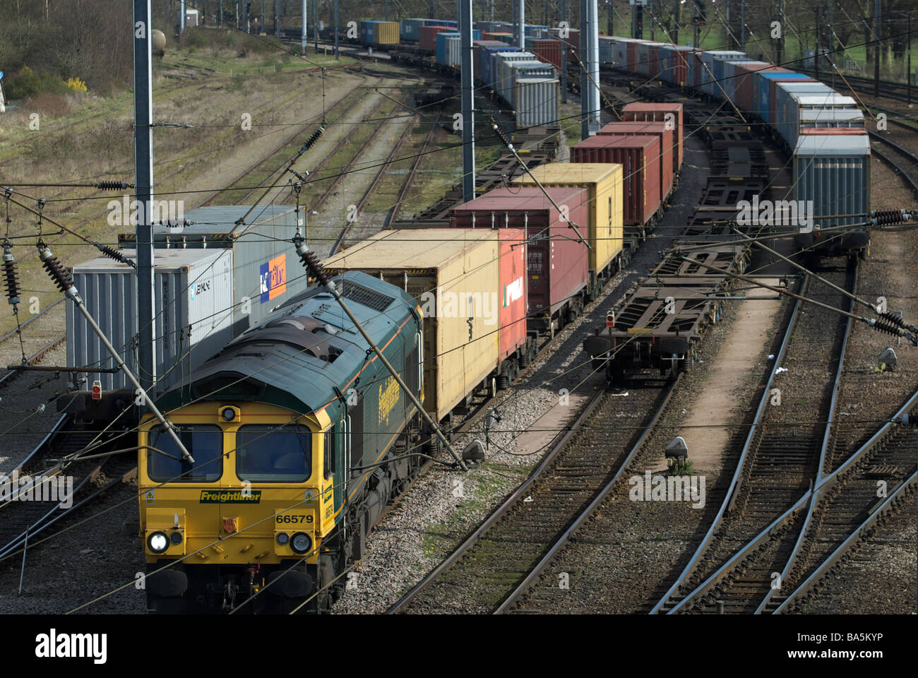 Freightliner heavy haul class 66 hi-res stock photography and images ...