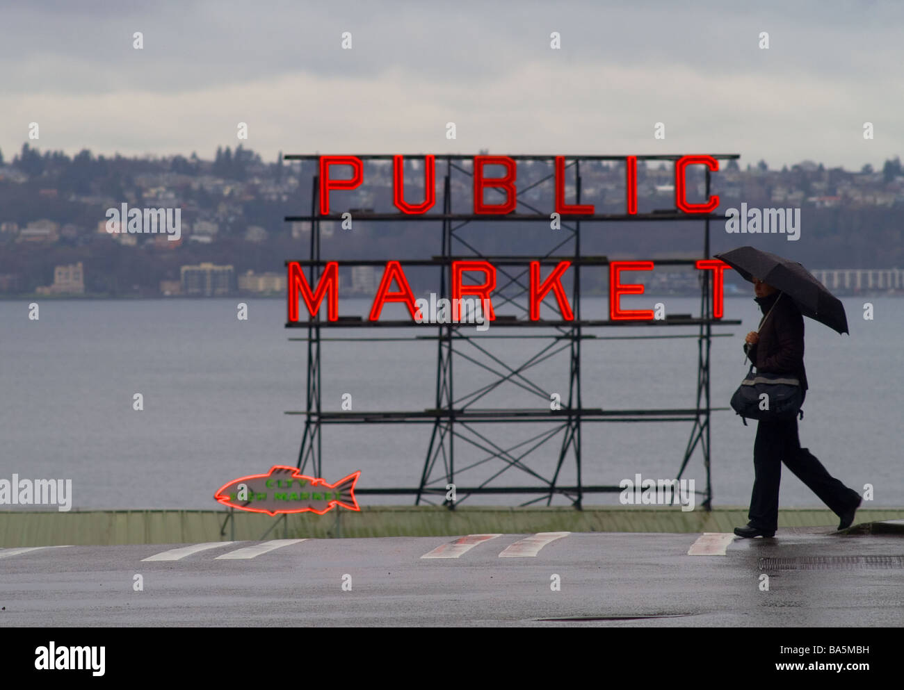 Seattle rain hi-res stock photography and images - Alamy