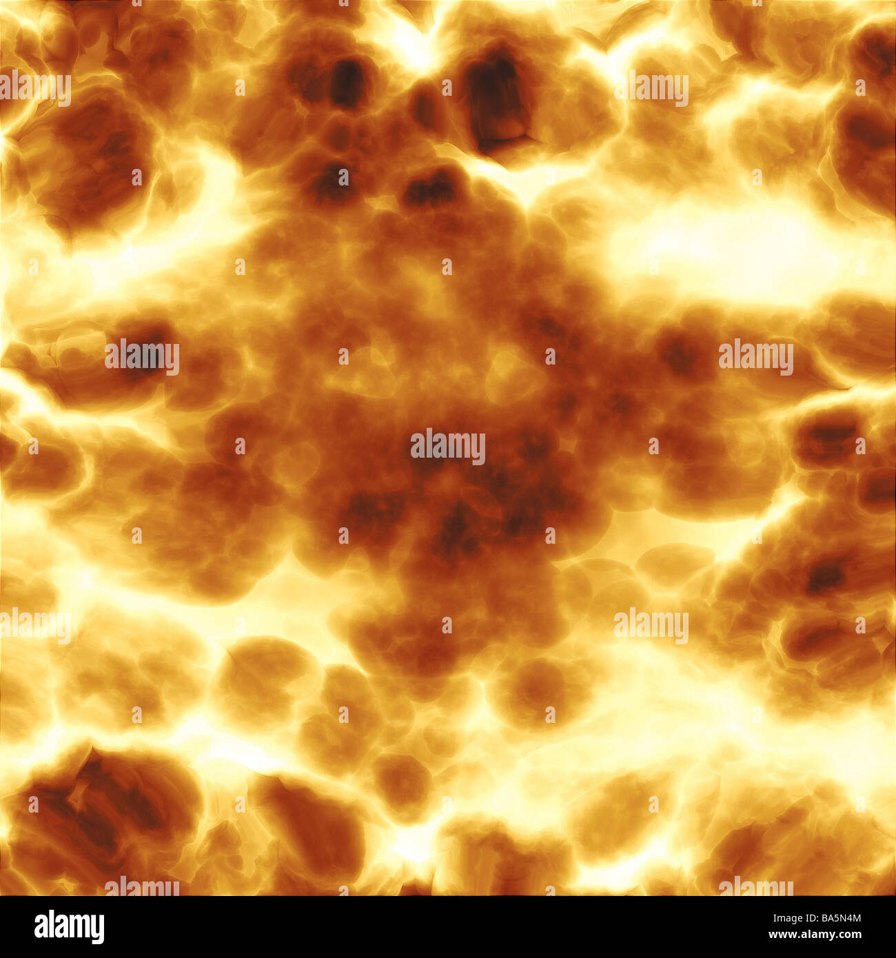 Rendererd illustration of fiery explosion and flames texture Stock ...