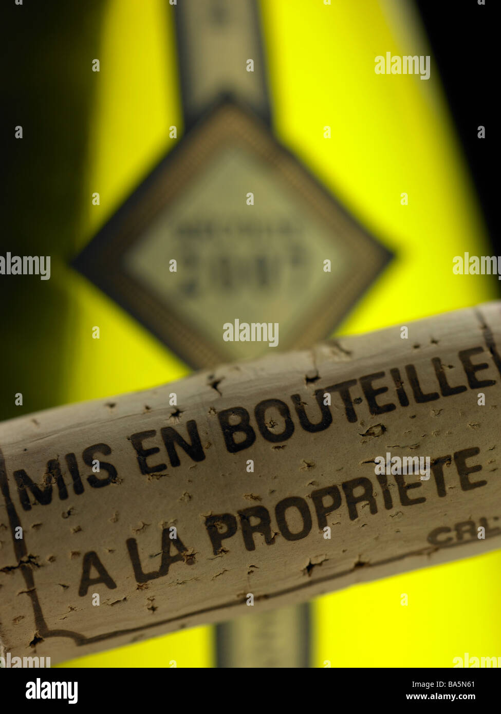 French wine cork Stock Photo - Alamy