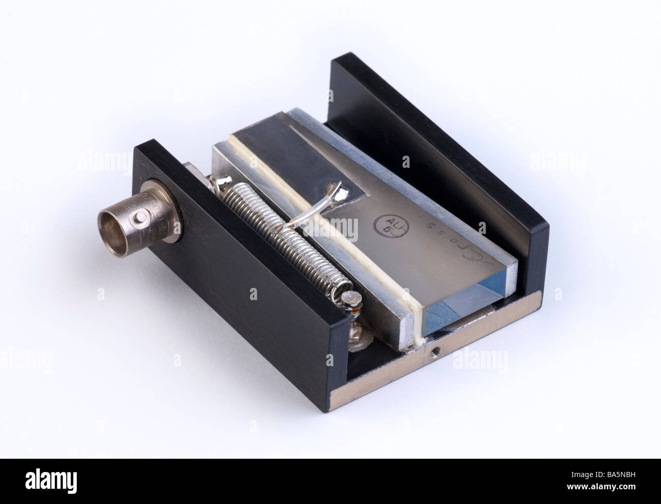 acousto optic / acoustic opto modulator (AOM) / Bragg cell Stock Photo ...