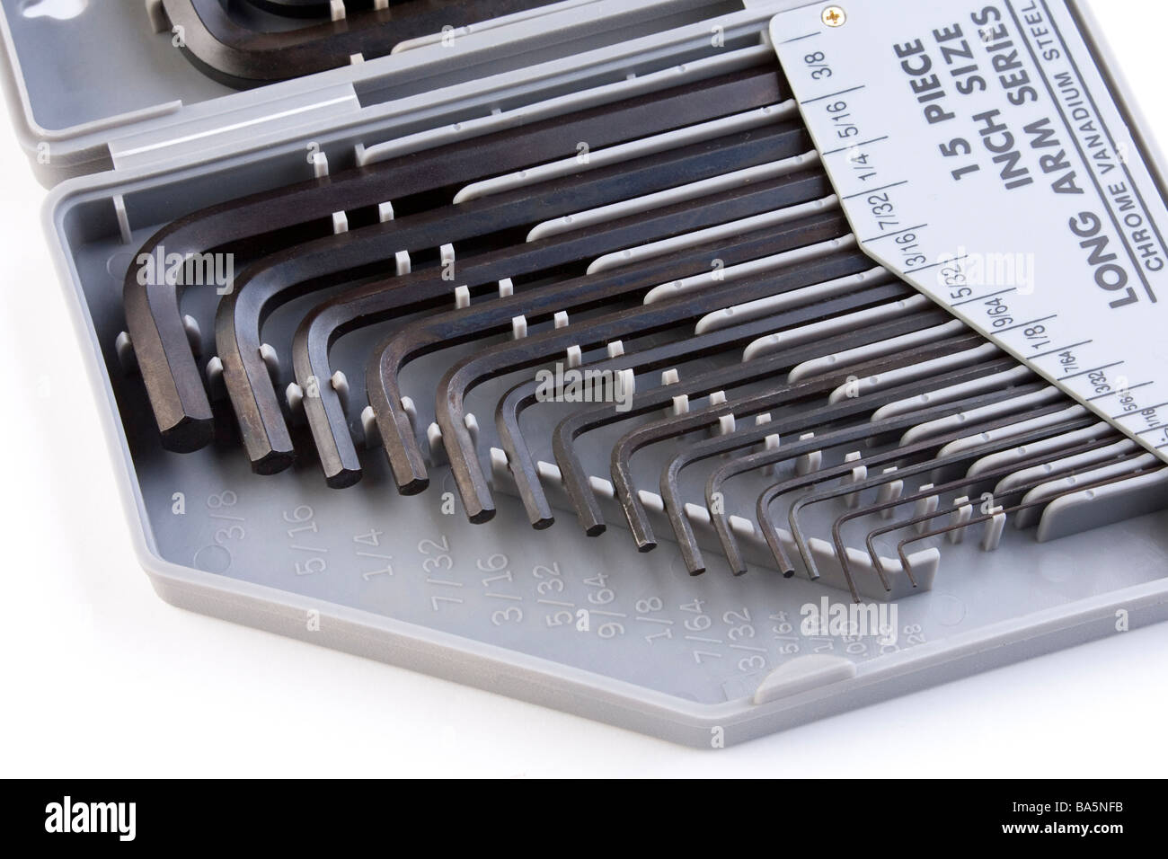 set of Allen / hexagon keys Stock Photo - Alamy
