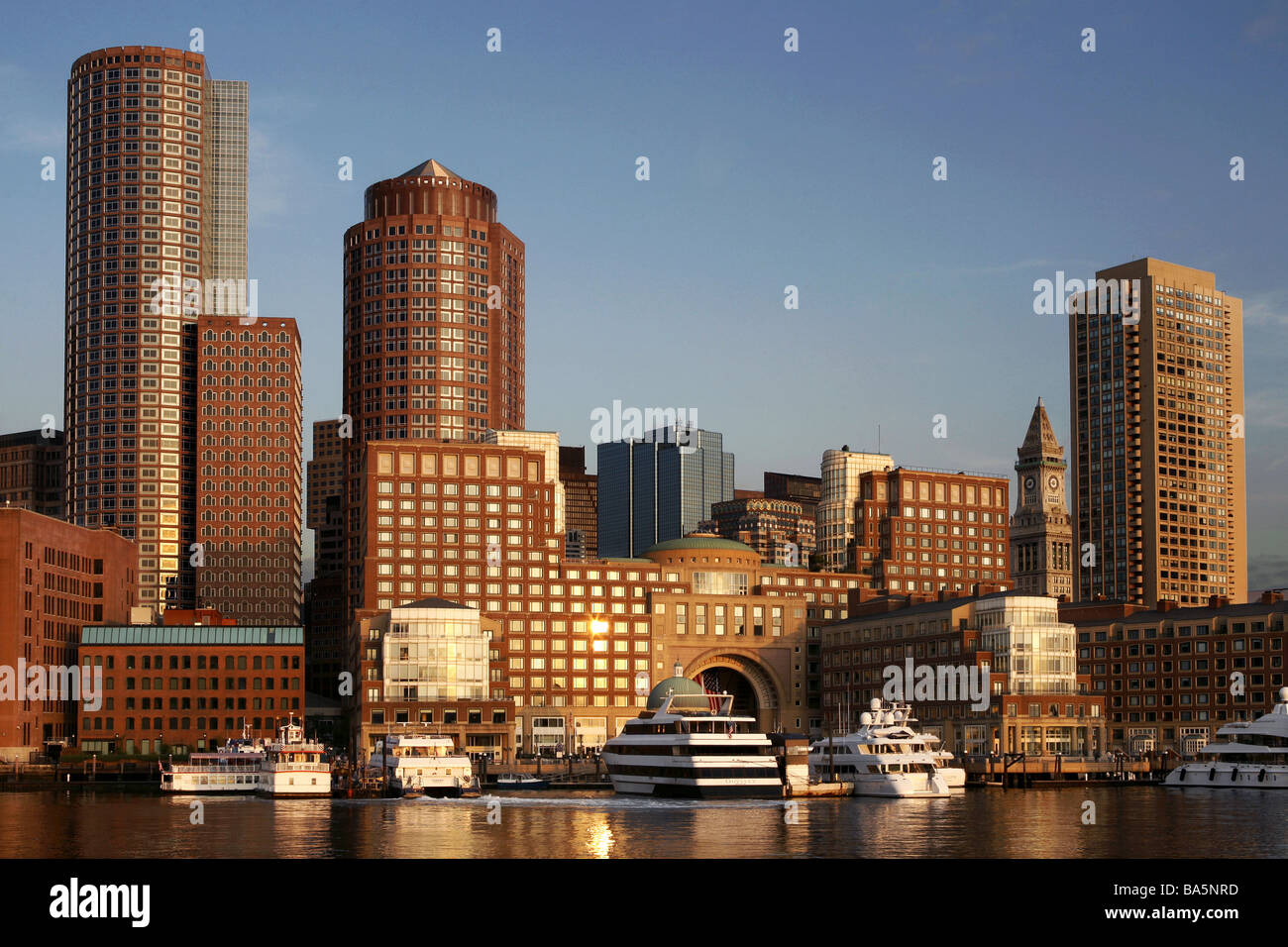 Rowes Wharf, Boston, Massachusetts, USA Stock Photo - Alamy