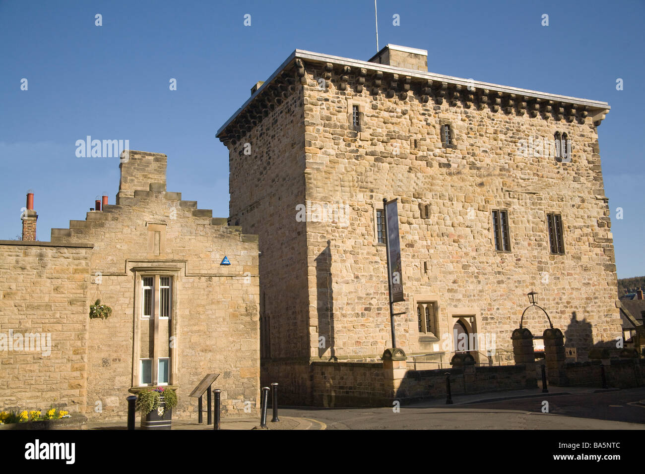 Hexham Northumberland England UK March The Old Gaol was used until 1820 ...