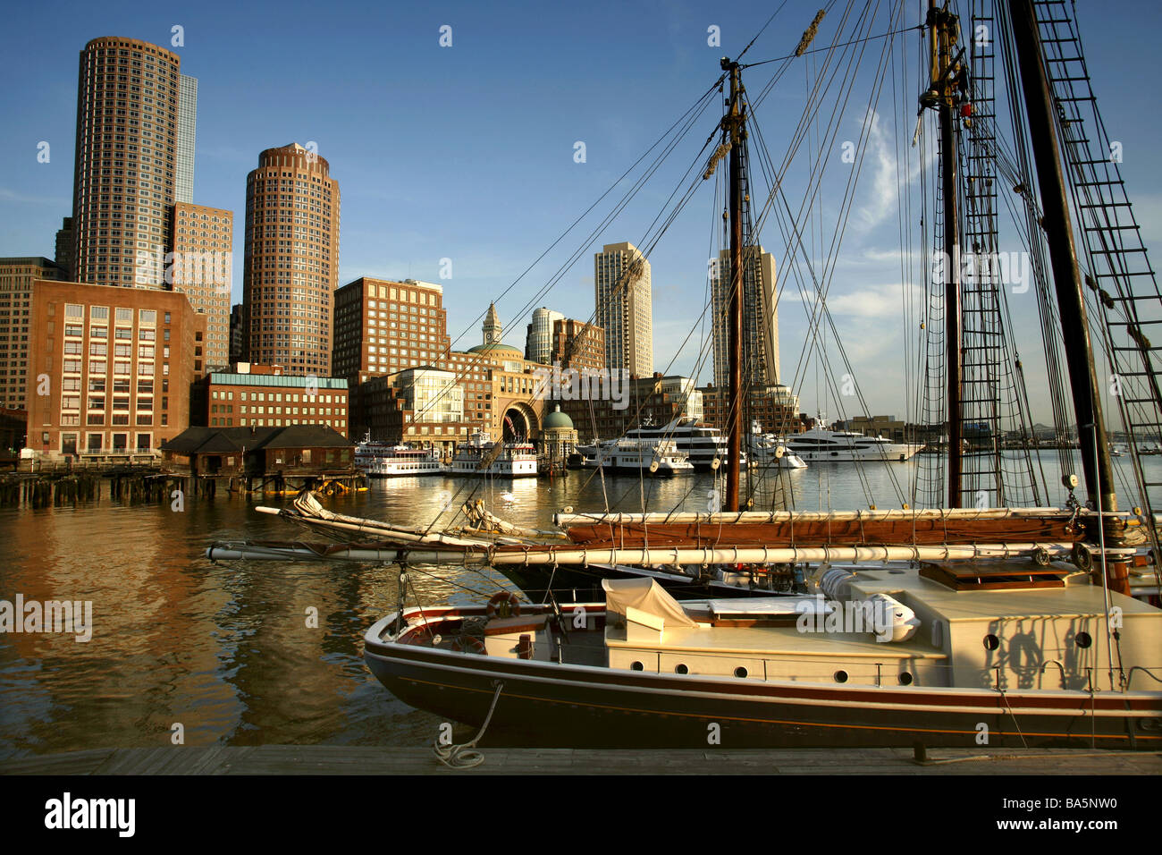 Rowes Wharf, Boston, Massachusetts, USA Stock Photo - Alamy
