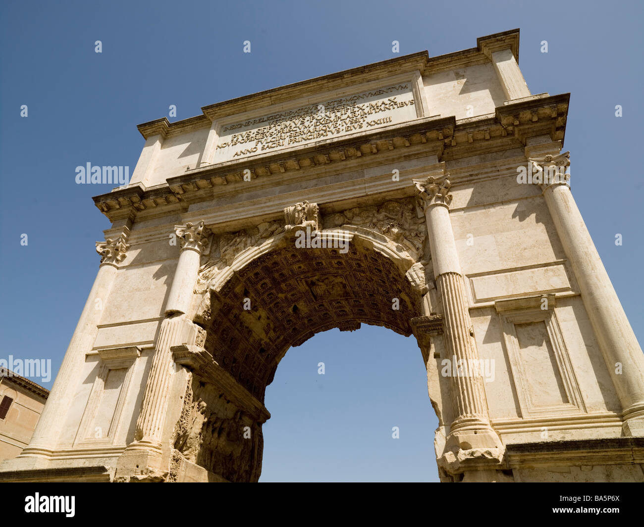 Triumphal Arch Of Titus Stock Photos & Triumphal Arch Of Titus Stock ...
