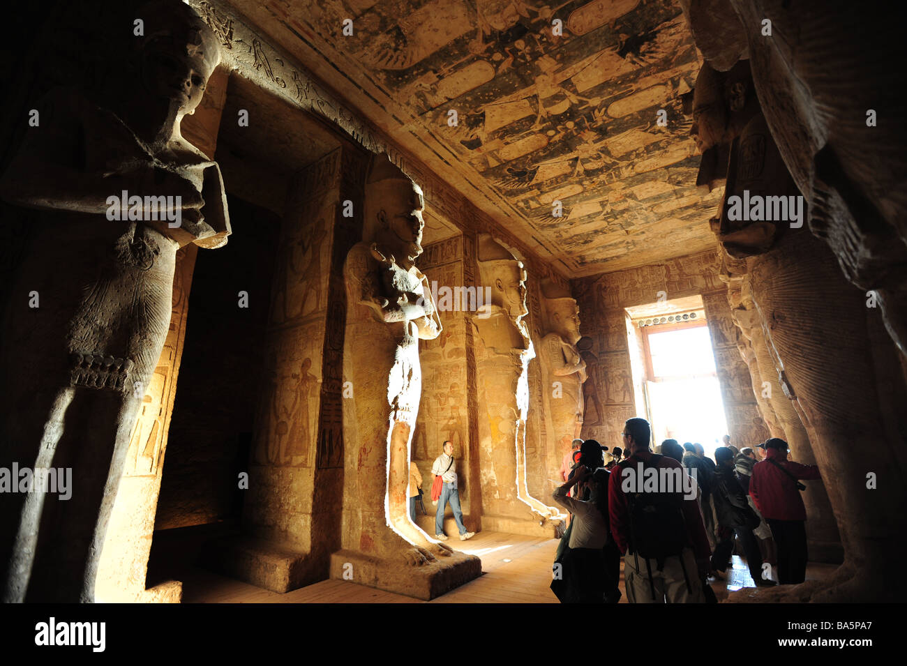 Abu Simbel Temple Interior High Resolution Stock Photography and Images ...