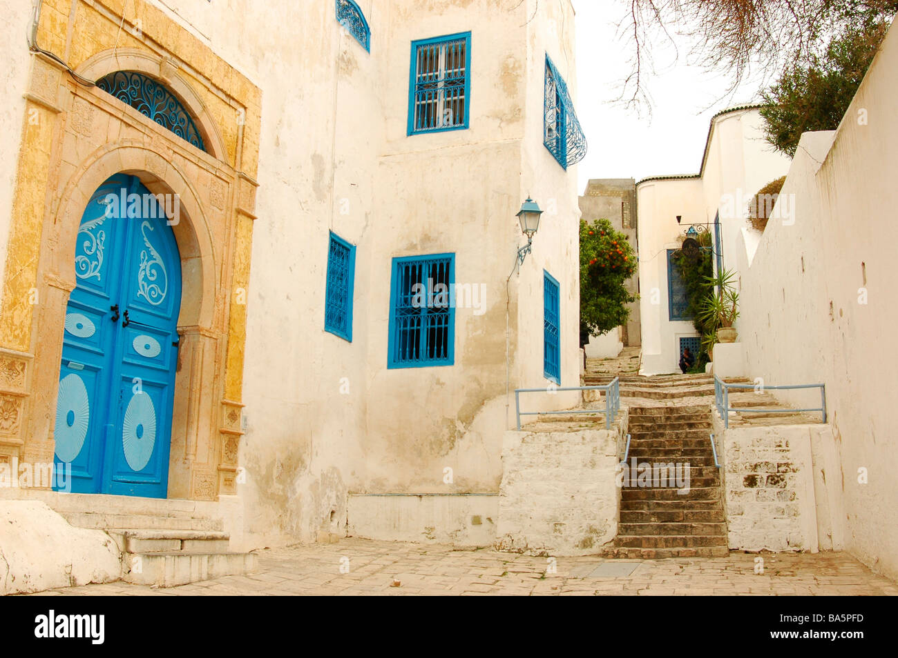 Sidi Bou Said.Tunis. Africa Stock Photo - Alamy