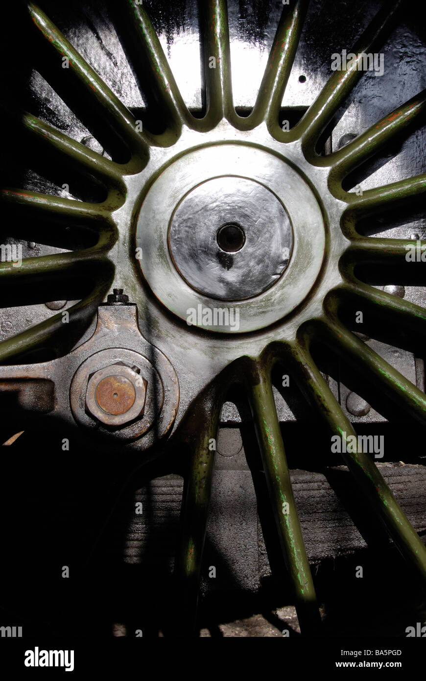 Steam locomotive wheel hi-res stock photography and images - Alamy