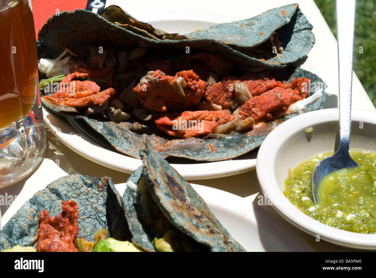 Mexican cuisine, tacos Stock Photo - Alamy
