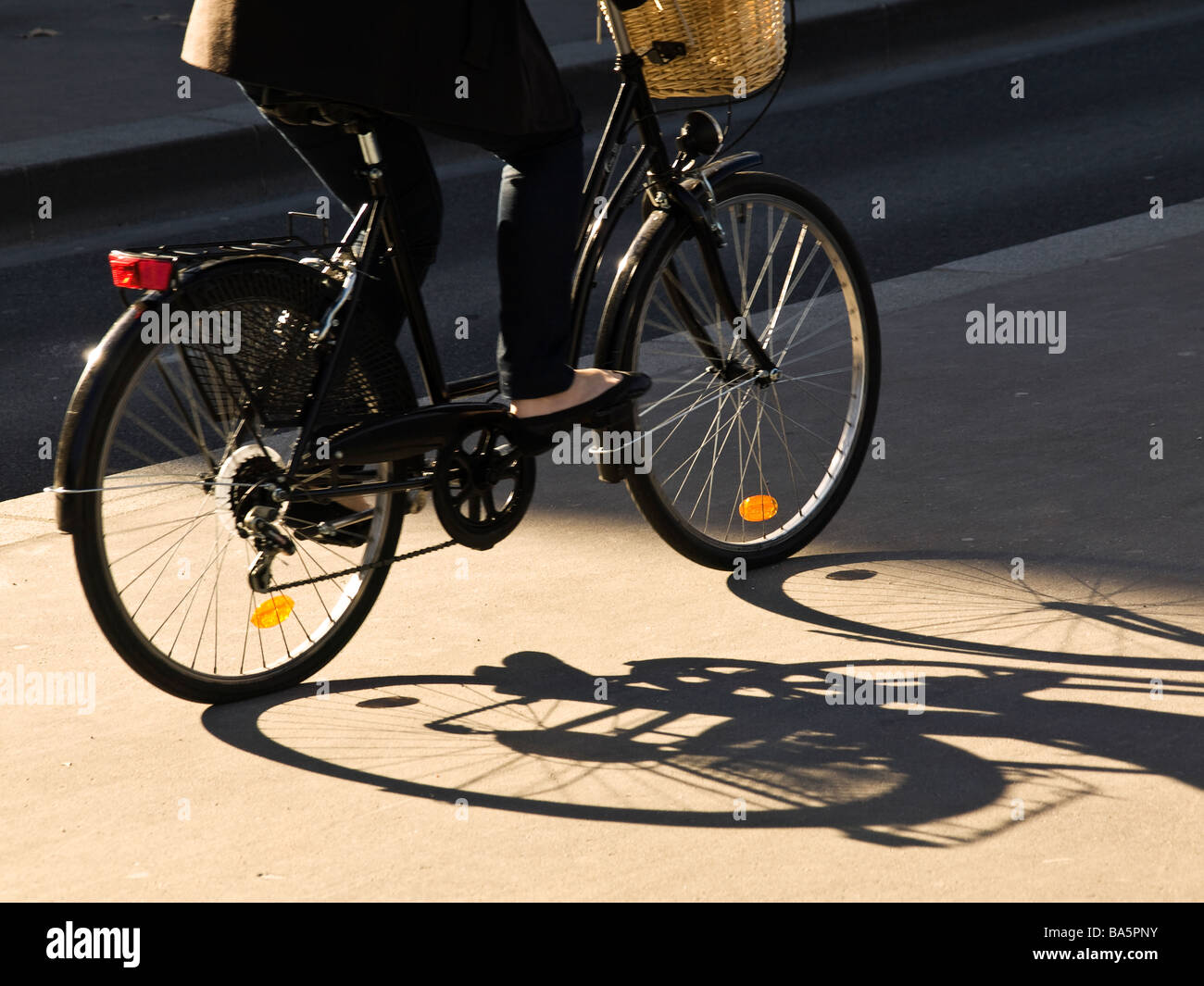 Shadow bike hi-res stock photography and images - Alamy