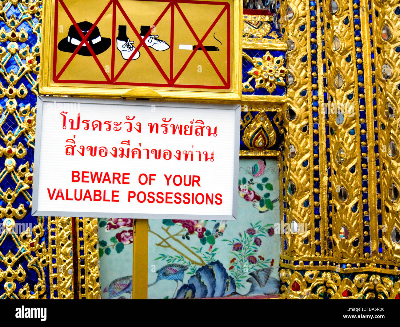 No Smoking Sign Thailand High Resolution Stock Photography and Images ...