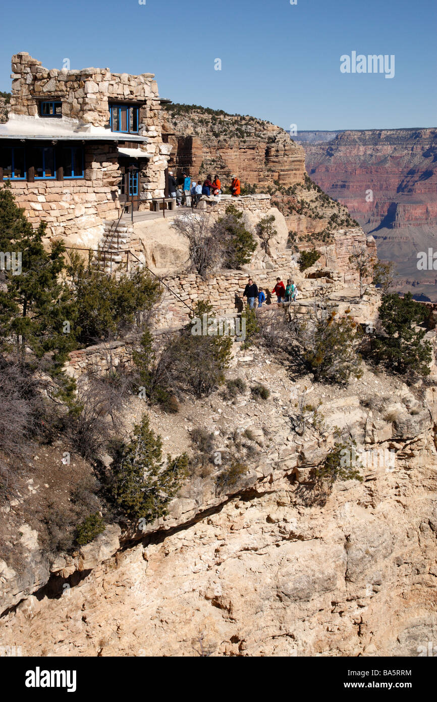 lookout studio near bright angel lodge grand canyon south rim national ...