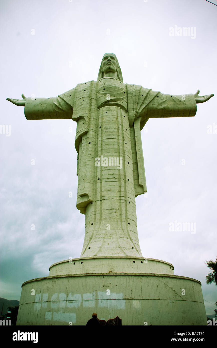 Christ of Cochabamba, Bolivia Stock Photo - Alamy