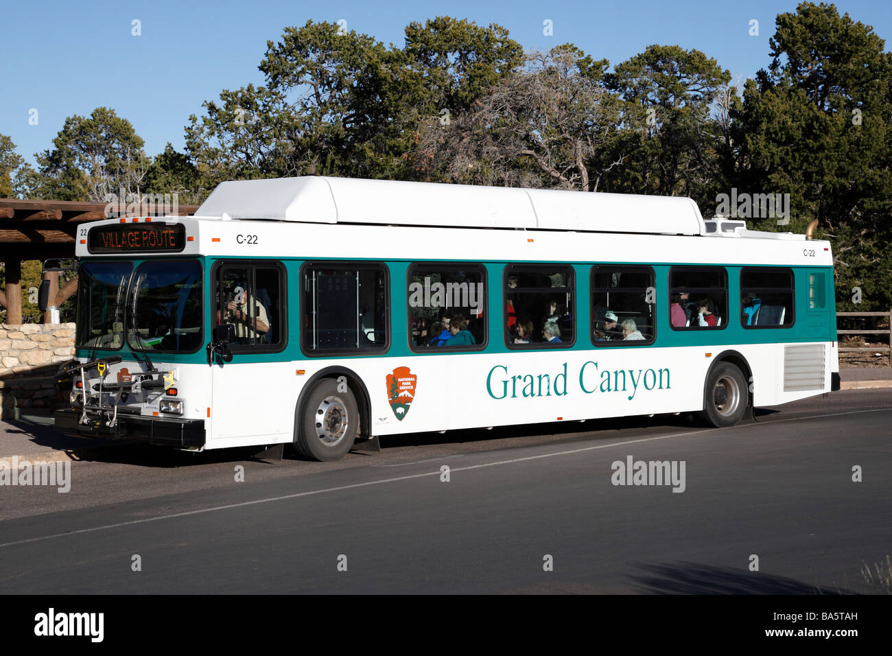 National park shuttle bus hi-res stock photography and images - Alamy