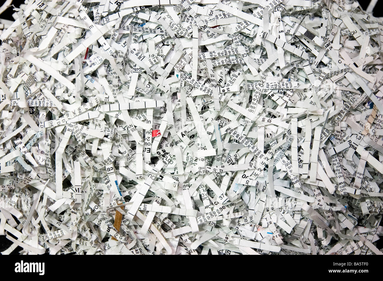 Shredded letters hi-res stock photography and images - Alamy
