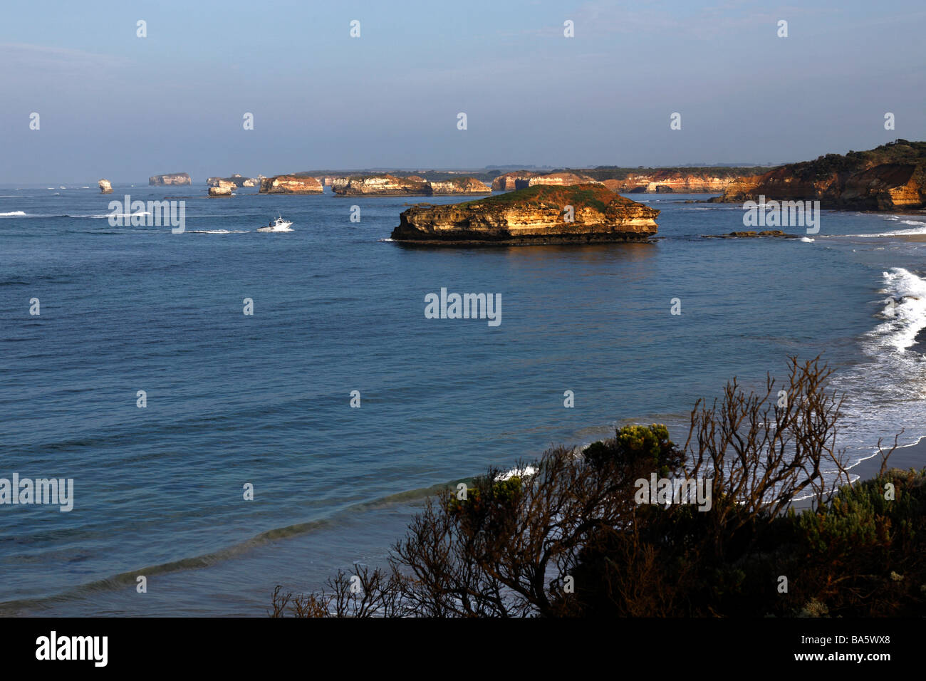 Bay of Islands Port Campbell National Park Victoria Australia Stock ...