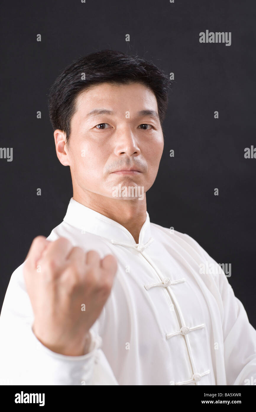 Tai Chi Man Position High Resolution Stock Photography and Images - Alamy