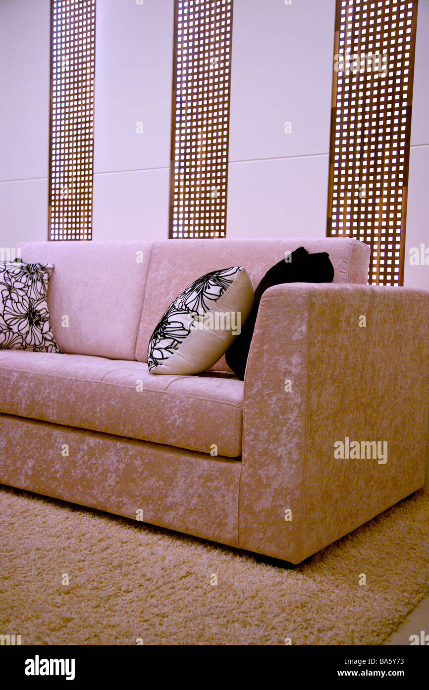 Living room with sofa Stock Photo - Alamy