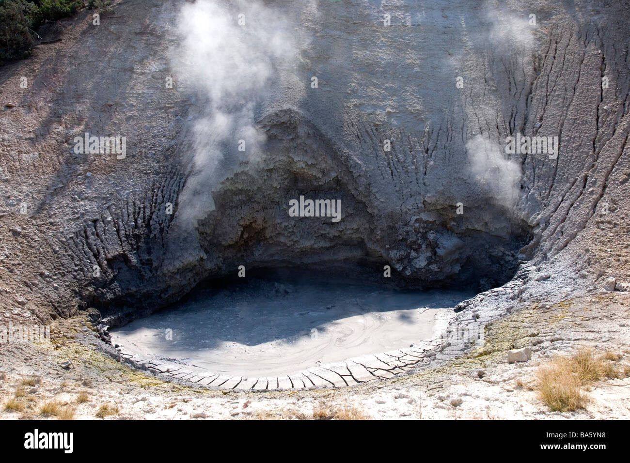 Mud Volcano Yellowstone National Park Wyoming USA Stock Photo - Alamy