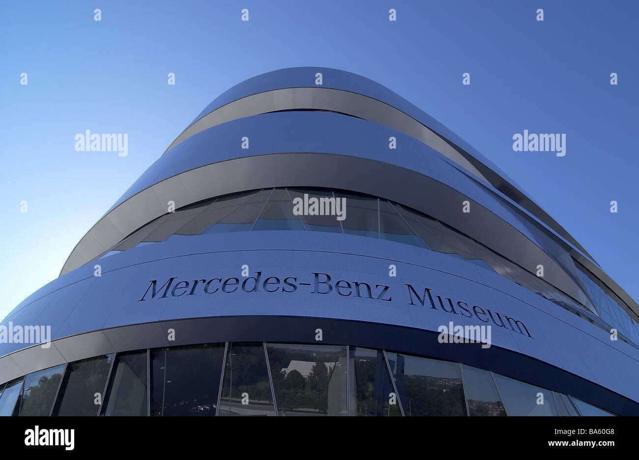 Germany Baden-Württemberg Stuttgart Mercedes-Benz-museum detail series ...