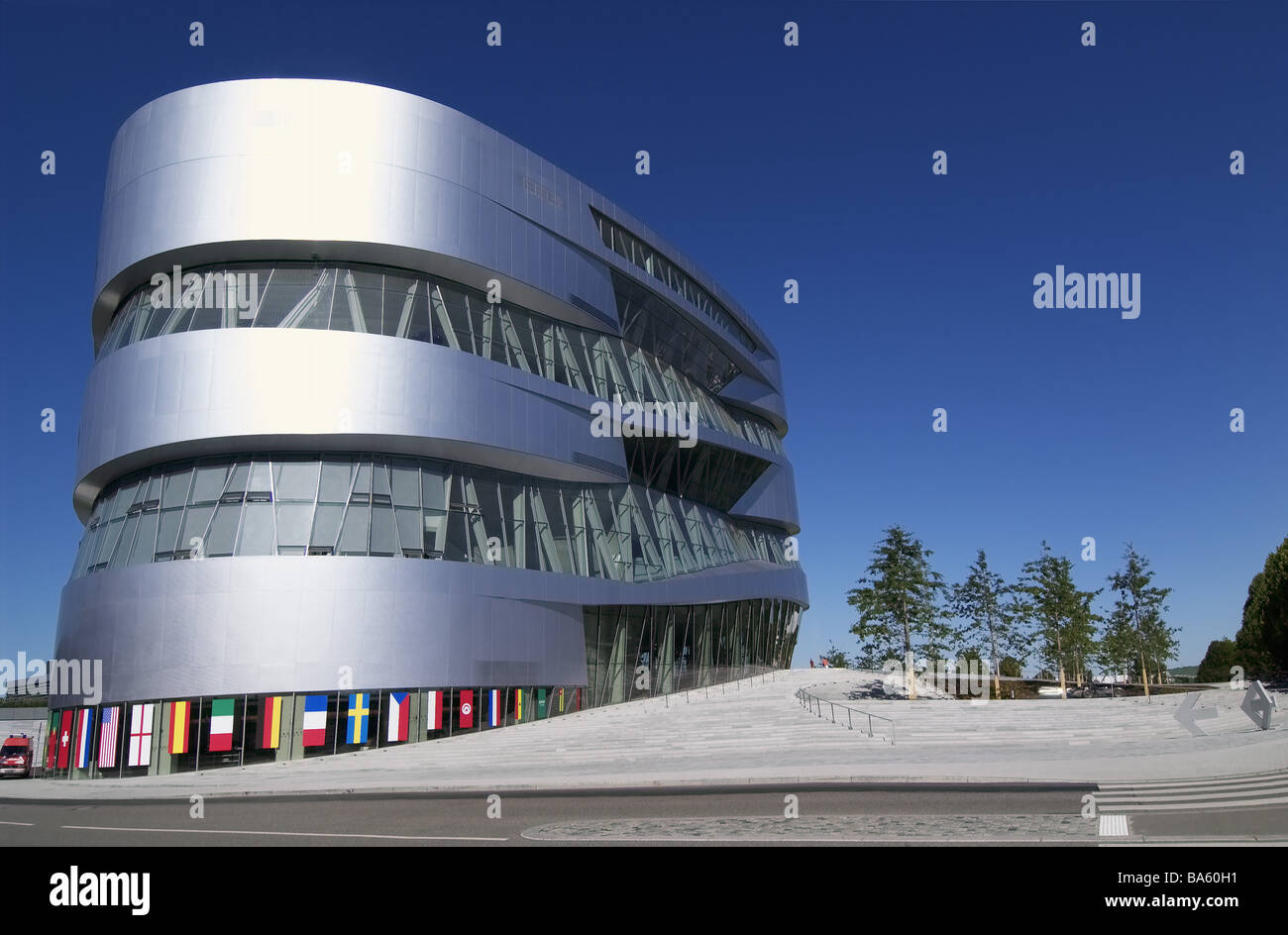 Germany Baden-Württemberg Stuttgart Mercedes-Benz-museum series museum ...