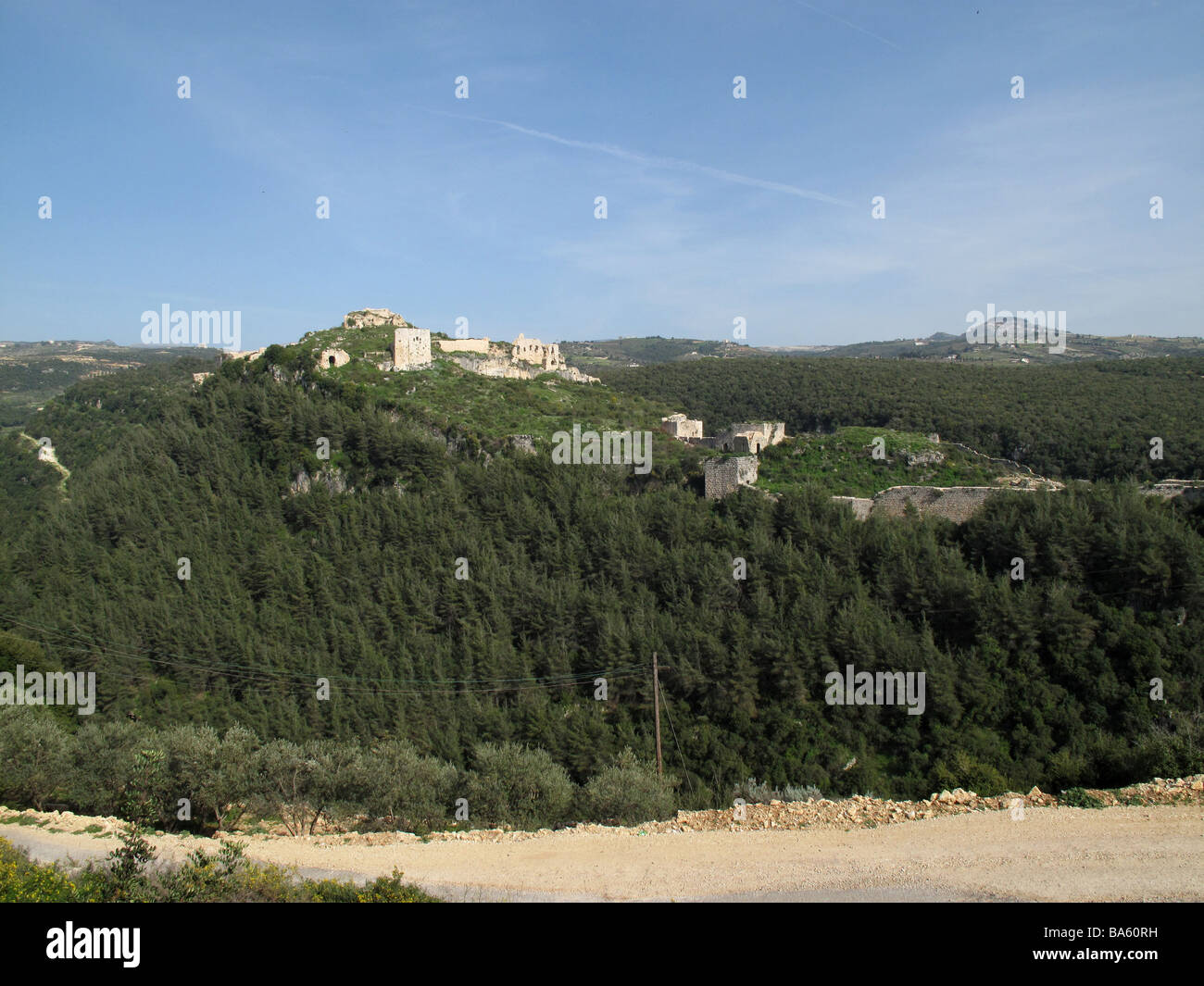 Qalat Al Saladin Castle SYRIA Castillo Qalat Al Saladino SIRIA Stock ...