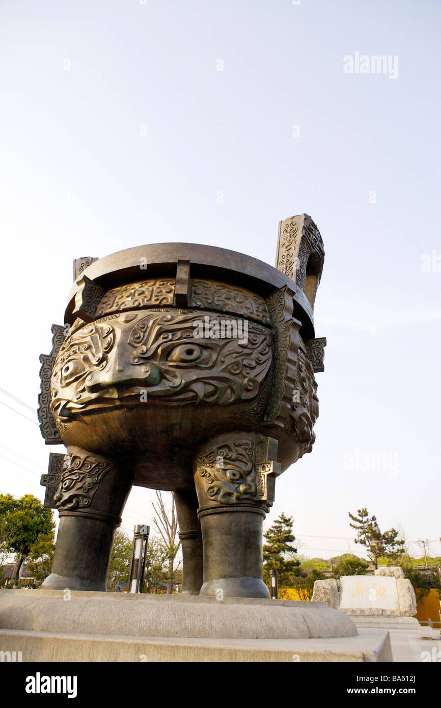 China Suzhou big incense burner Stock Photo - Alamy