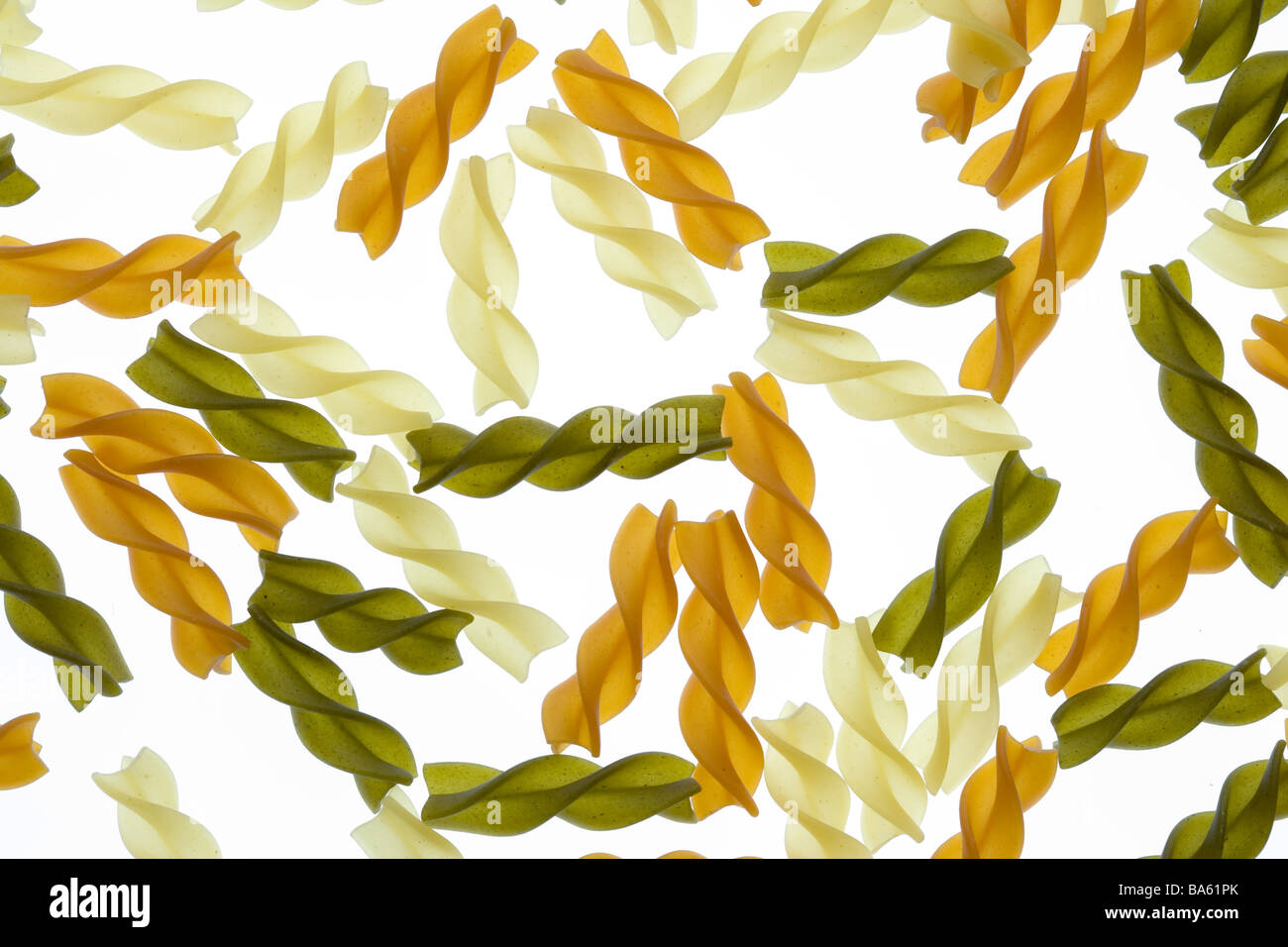 Noodles Spirelli three-colored detail series free-plates studio food ...