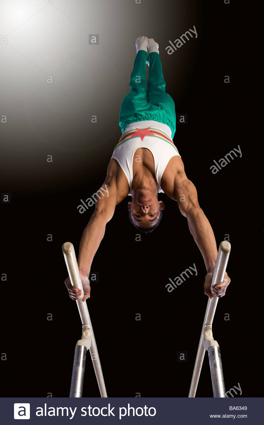 Gymnast On Parallel Bars Stock Photos & Gymnast On Parallel Bars Stock ...