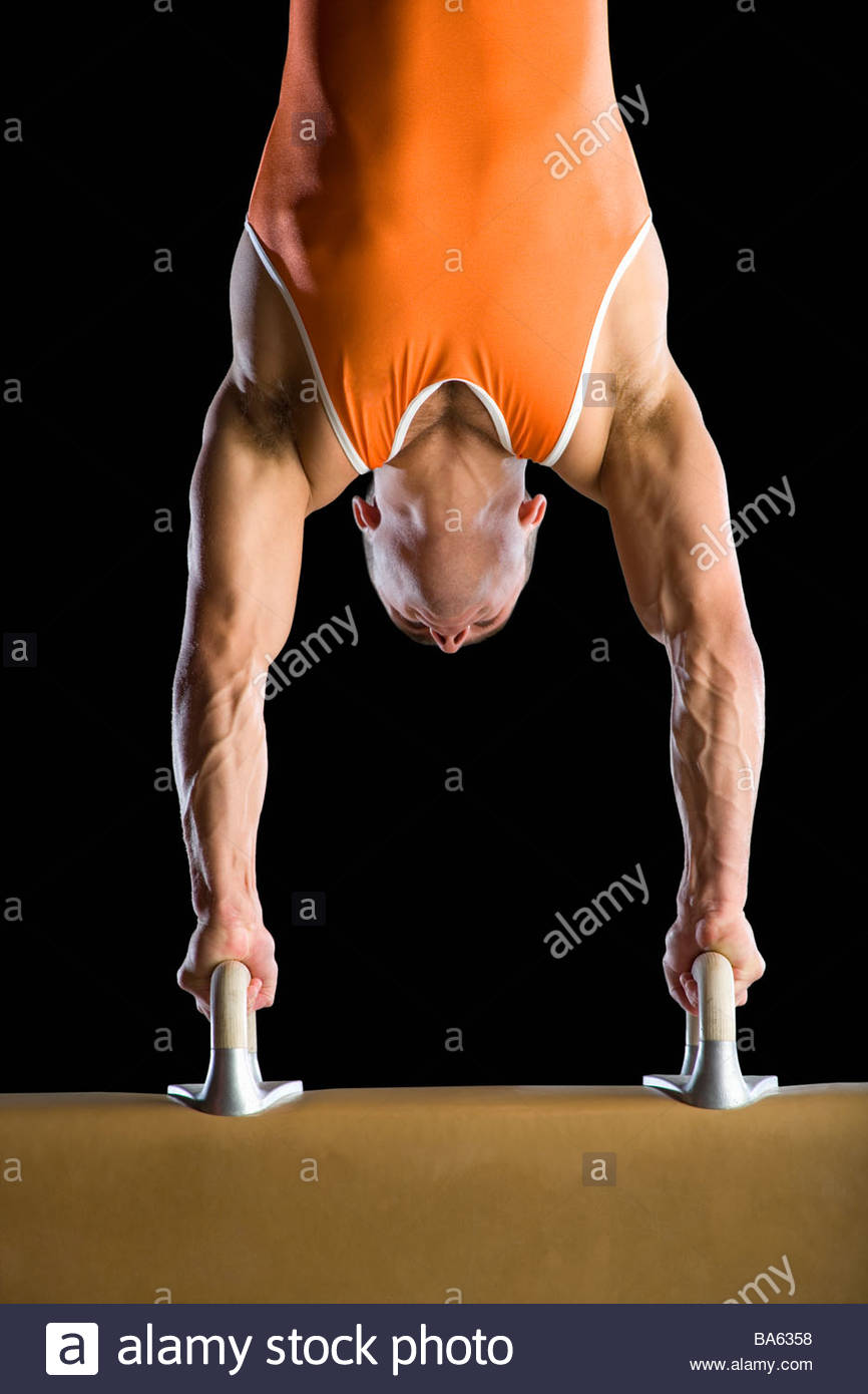 Gymnast Handstand Stock Photos & Gymnast Handstand Stock Images - Alamy