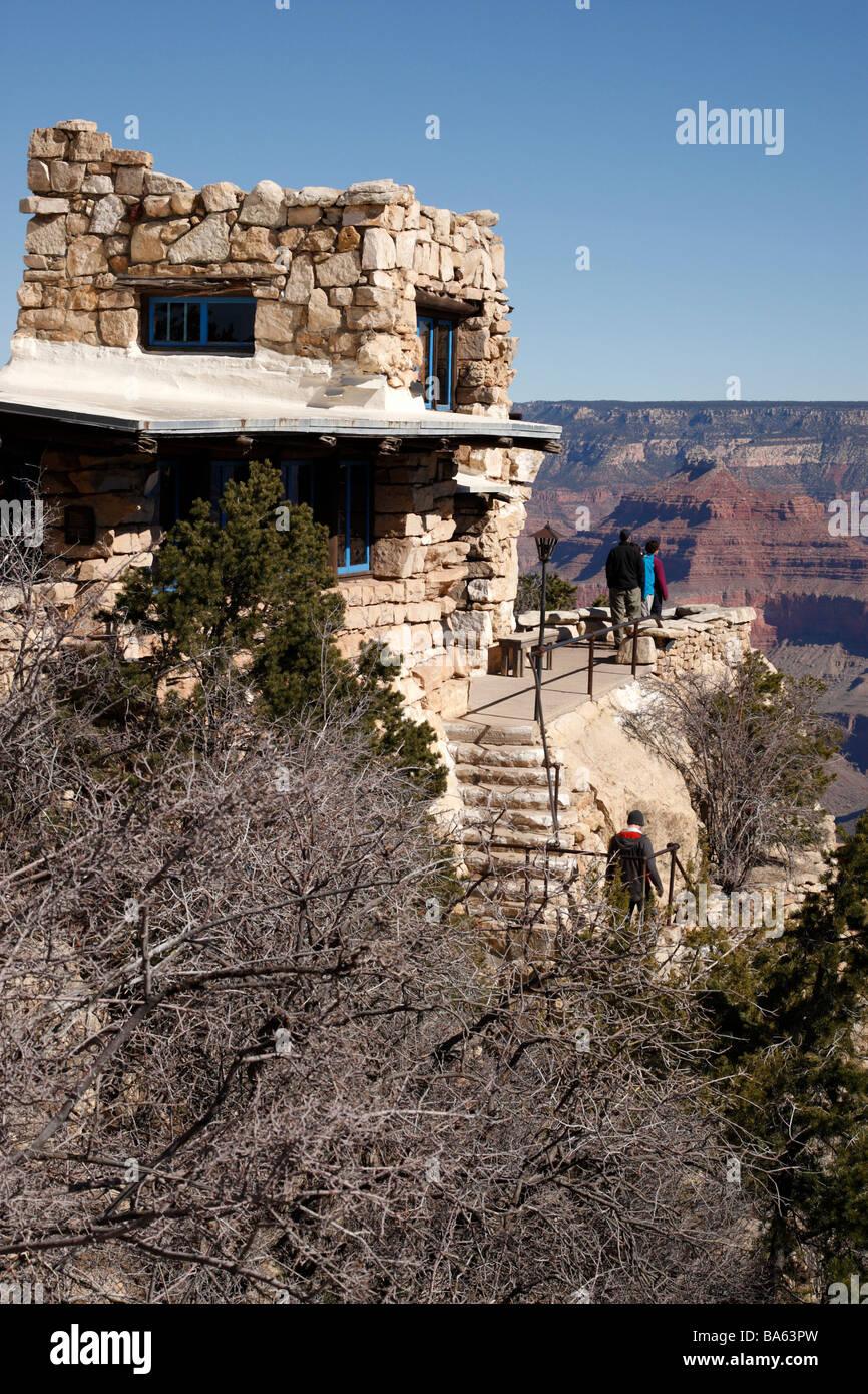 lookout studio near bright angel lodge grand canyon south rim national ...
