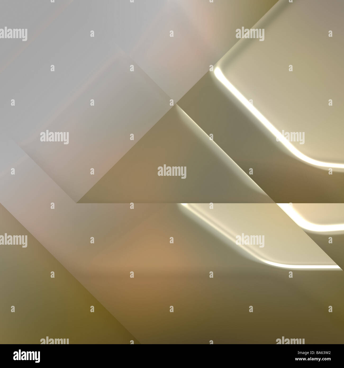 Abstract background design with smooth metallic angular geometric ...