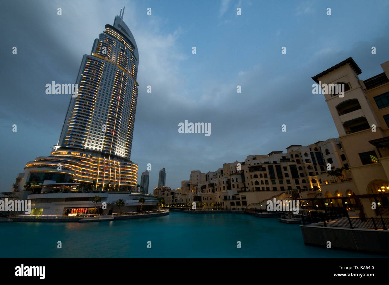 The Address Hotel Dubai Stock Photo - Alamy