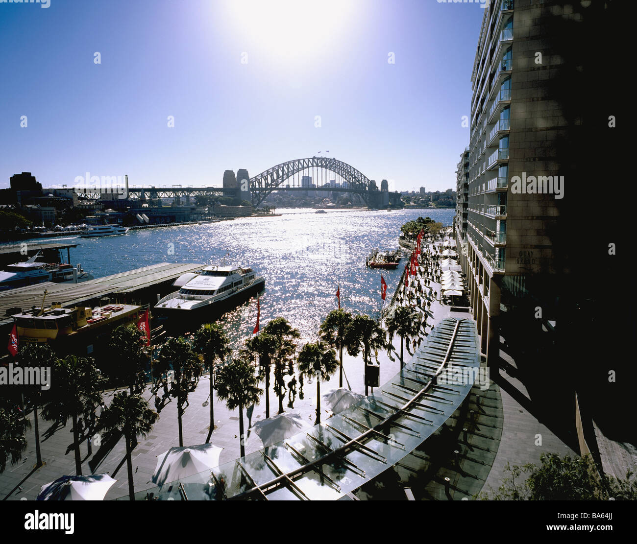 Australia Sydney city-opinion Harbour bridge Circular Quay promenade ...
