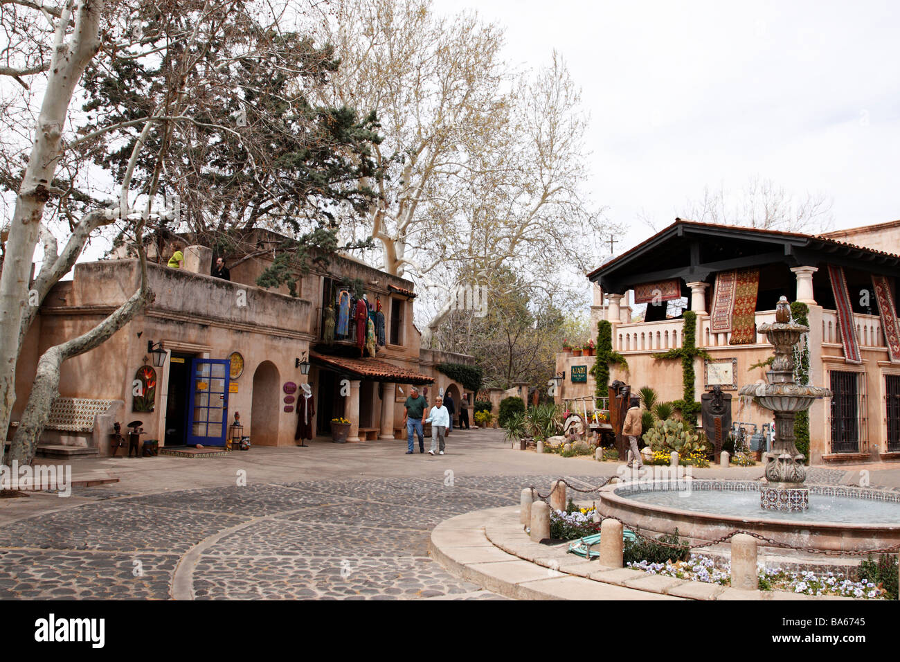 plaza de la fuente within tlaquepaque an arts and craft village ...