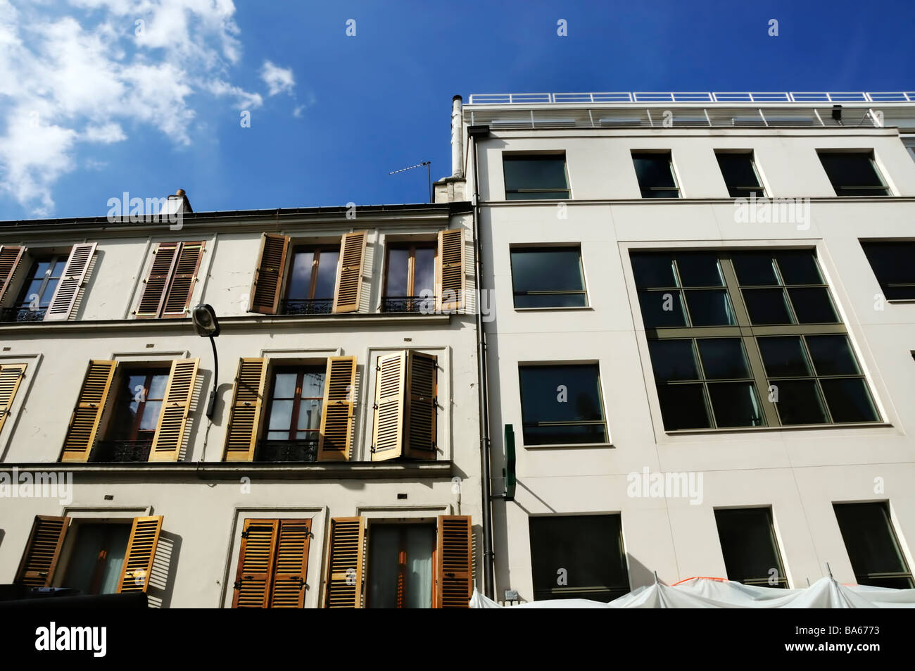 Paris France, Real Estate housing, (Oberkampf District) Modern ...