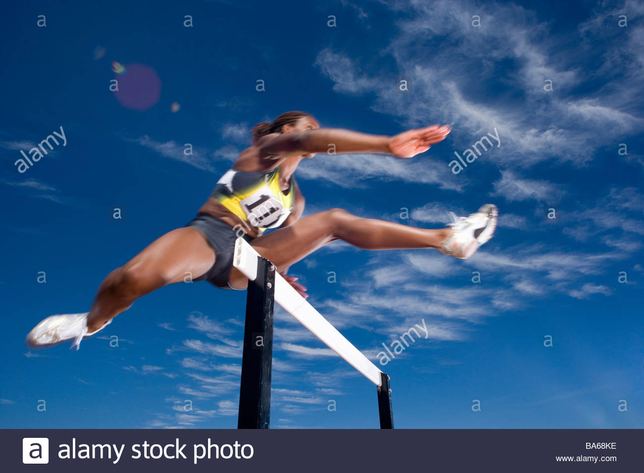 Hurdling Athletics Stock Photos & Hurdling Athletics Stock Images - Alamy