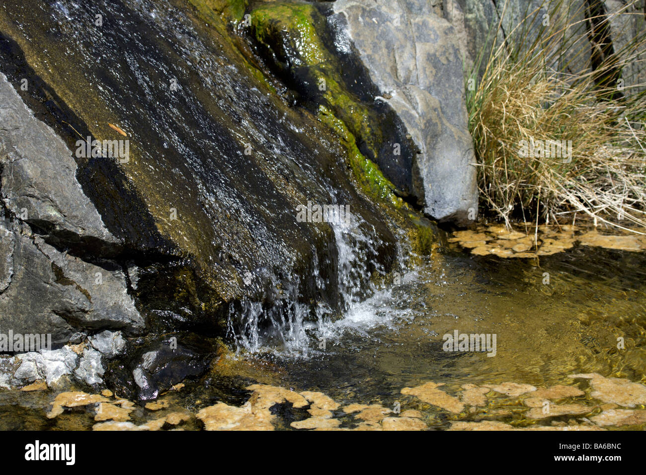 Rocky landscape pool water hi-res stock photography and images - Alamy