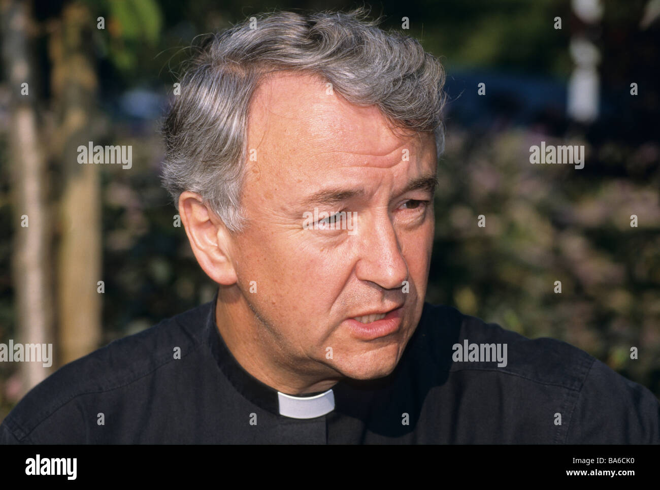 A PORTRAIT OF ARCHBISHOP OF WESTMINSTER VINCENT NICHOLS Stock Photo - Alamy