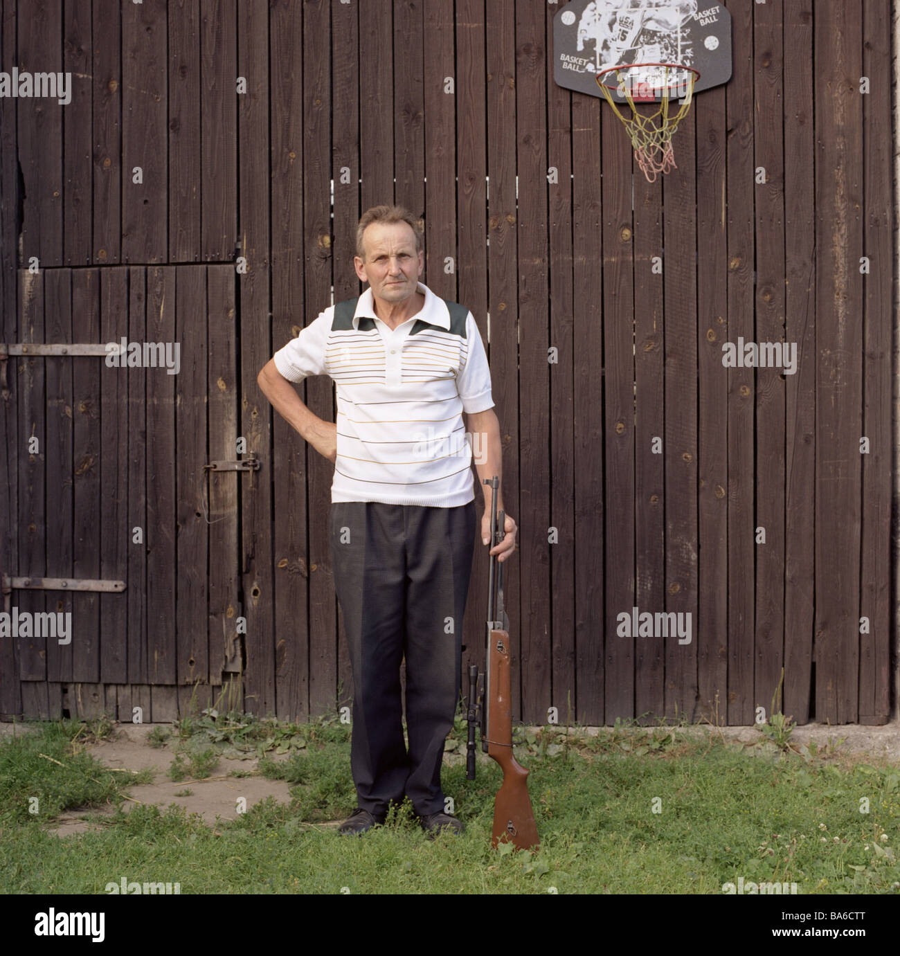 The old man and the gun hi-res stock photography and images - Alamy