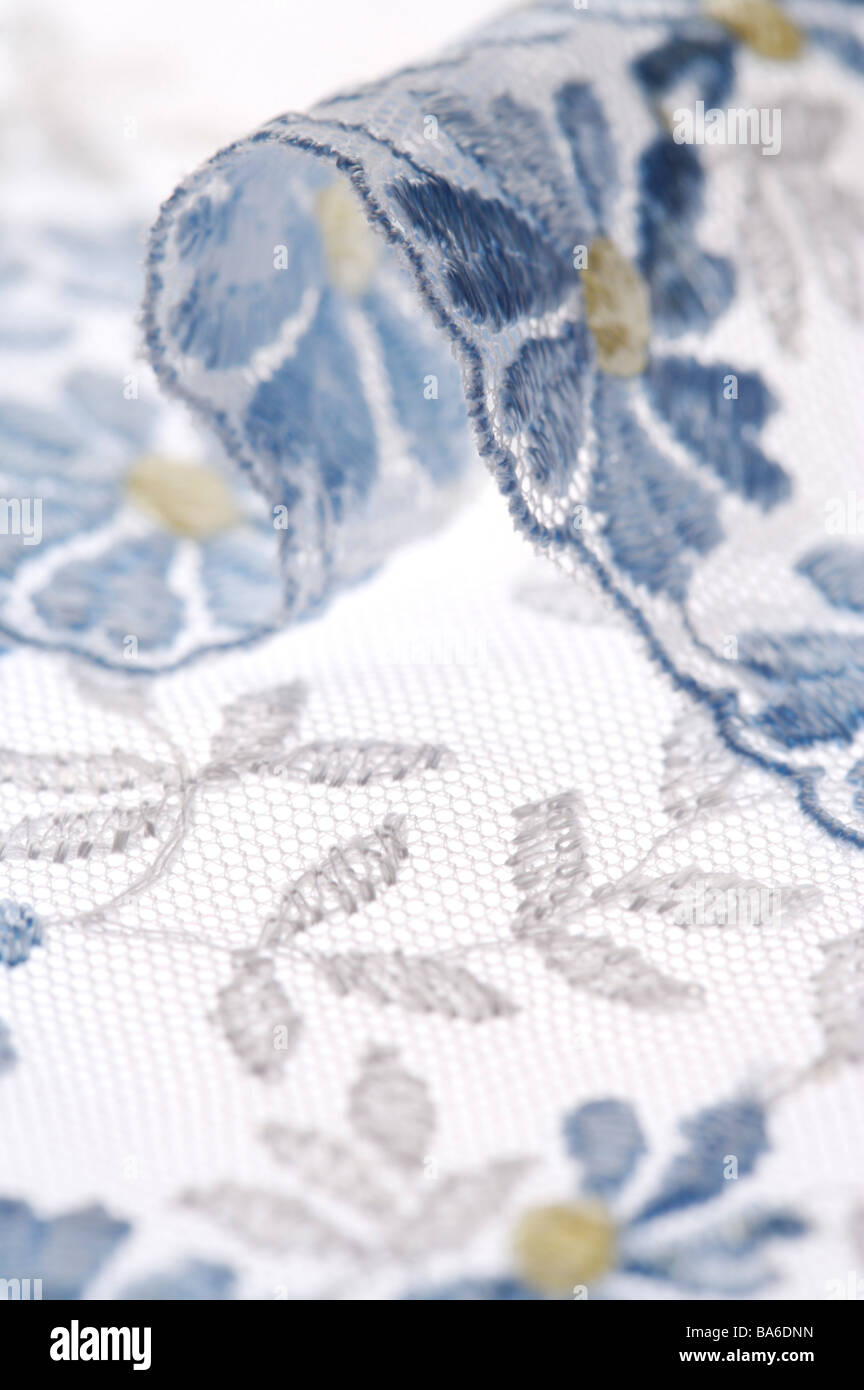 White lace full frame hi-res stock photography and images - Alamy